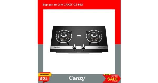 Bếp gas âm 2 lò CANZY CZ-862 Chính Hãng | HAFELE EASY