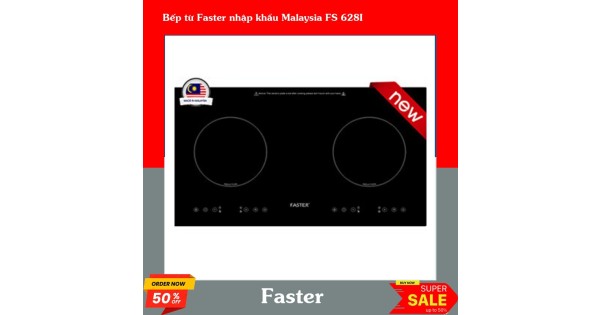 Bếp từ Faster nhập khẩu Malaysia FS 628I Chính Hãng | HAFELE EASY