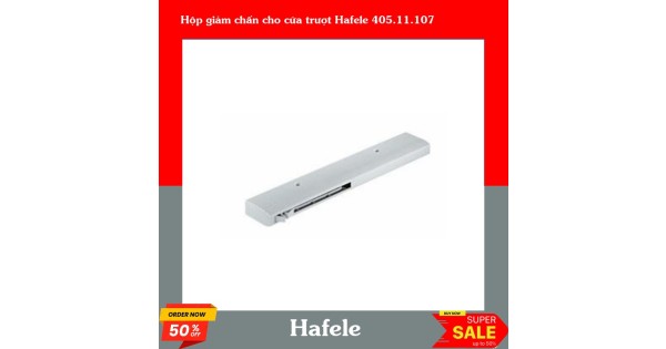 Hộp giảm chấn cho cửa trượt Hafele 405.11.107 Chính Hãng | HAFELE EASY