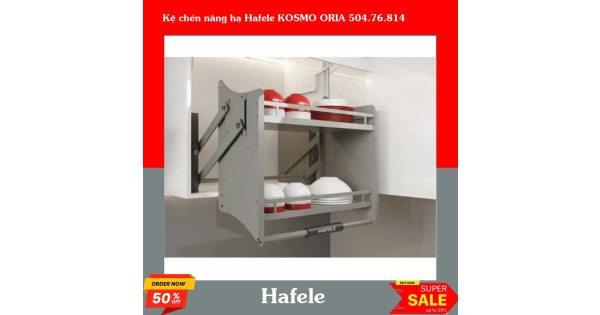 Kệ chén nâng hạ Hafele KOSMO ORIA 504.76.814 Chính Hãng | HAFELE EASY