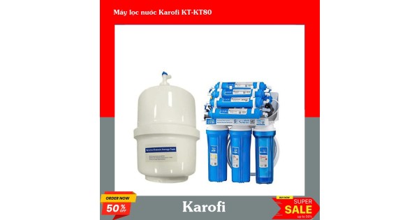 Máy lọc nước Karofi KT-KT80 Chính Hãng | HAFELE EASY