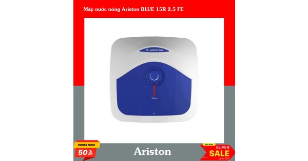 Máy nước nóng Ariston BLUE 15R 2.5 FE Chính Hãng | HAFELE EASY
