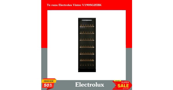 Tủ rượu Electrolux Vintec V190SG2EBK Chính Hãng | HAFELE EASY