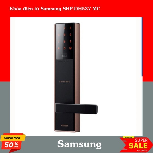 Khóa điện tử Samsung SHP-DH537 MC Chính Hãng | HAFELE EASY