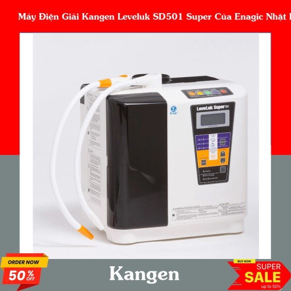 Máy Điện Giải Kangen Leveluk SD501 Super Của Enagic Nhật Bản Chính Hãng ...