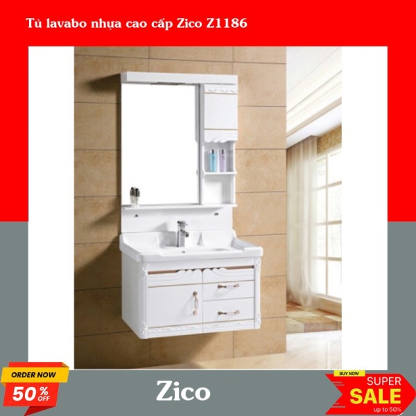 Tủ lavabo nhựa cao cấp Zico Z1186 Chính Hãng | HAFELE EASY